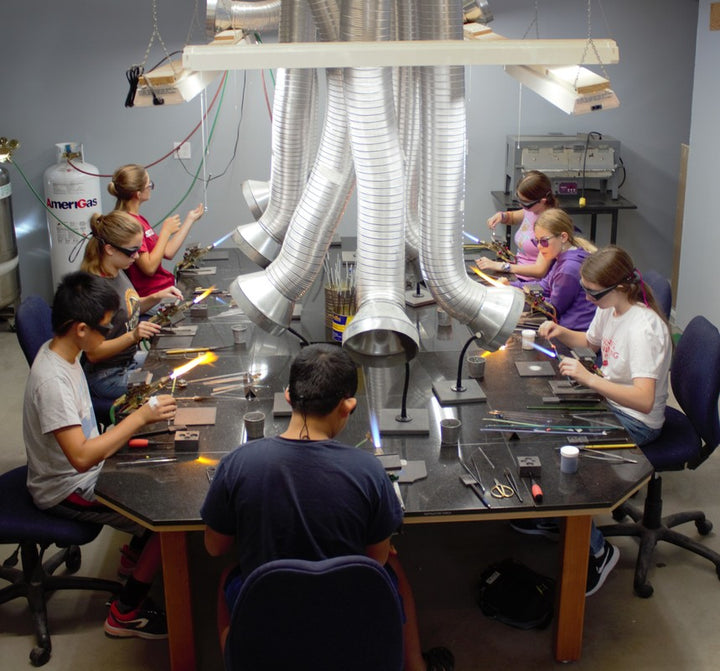 Youth Glass Camps – Bay Area Glass Institute